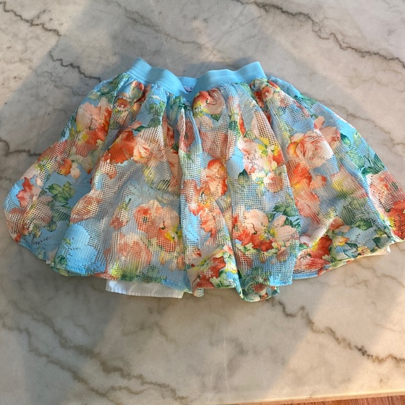 Pippa & Julie | Bottoms | Pippa Julie Floral Preppy Skirt | Poshmark